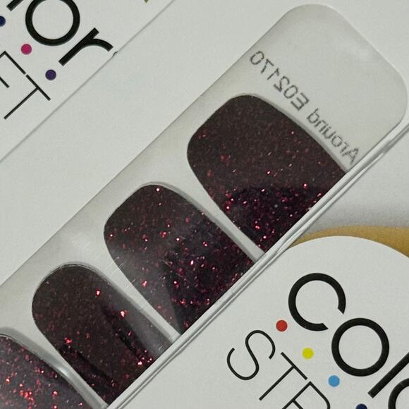 Color Street | Makeup | New Color Street Russian Around Deep Crimson ...